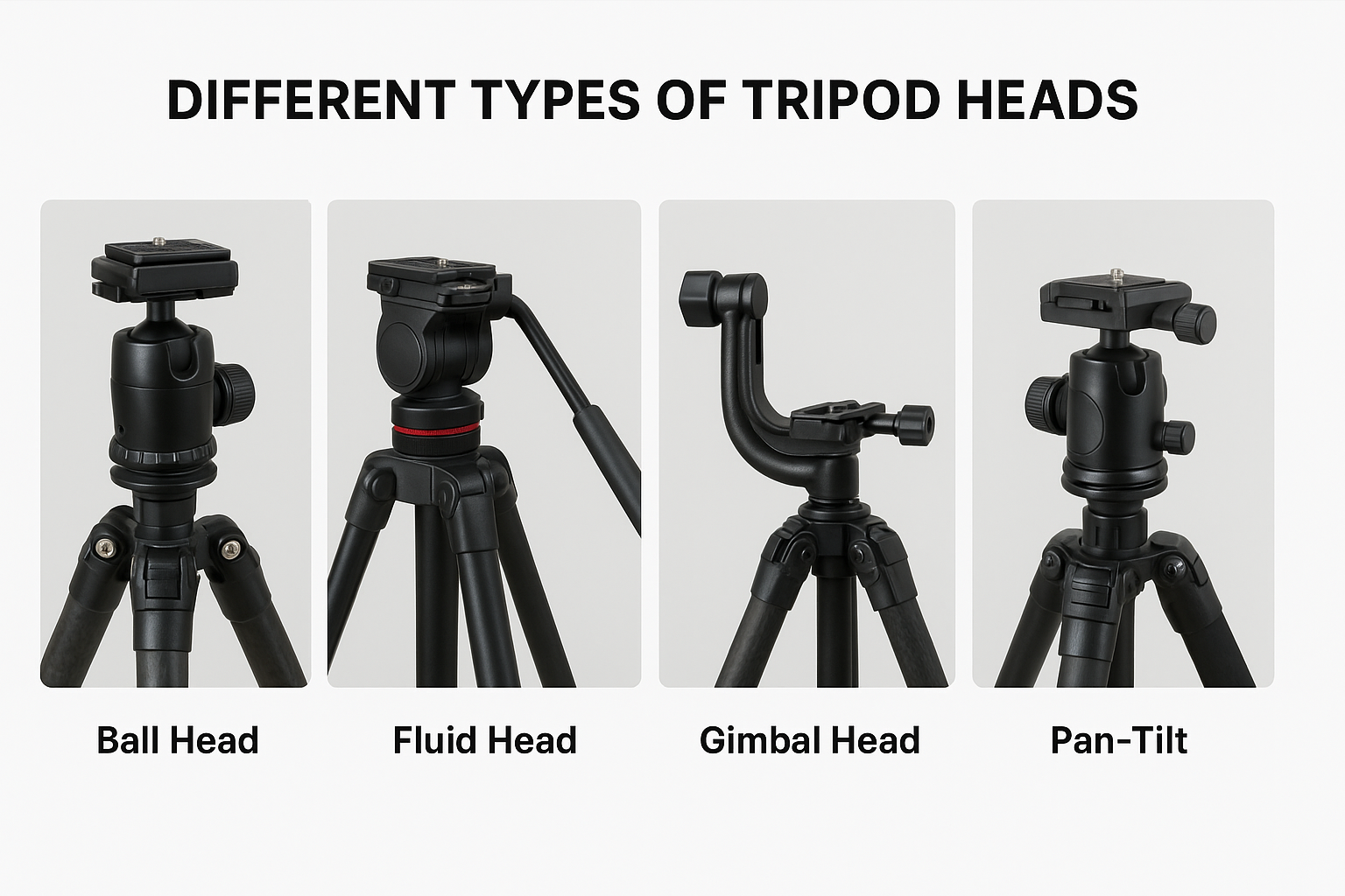 What Is a Tripod Head? The Complete Guide to Choosing the Right Tripod Head