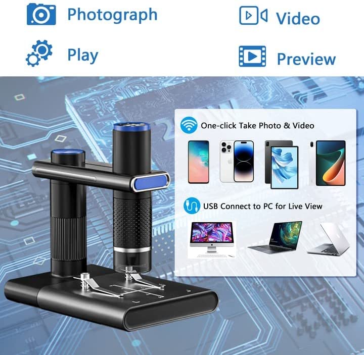 How To Use Wifi Digital Microscope