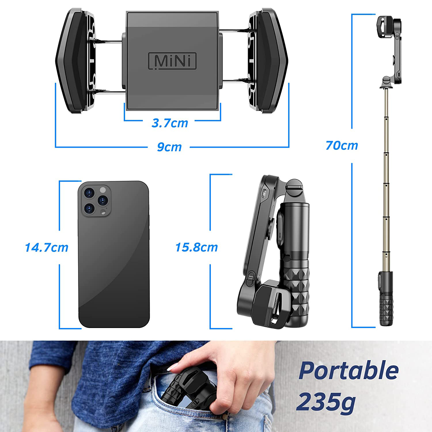 How To Use Audio Jack Selfie Stick?